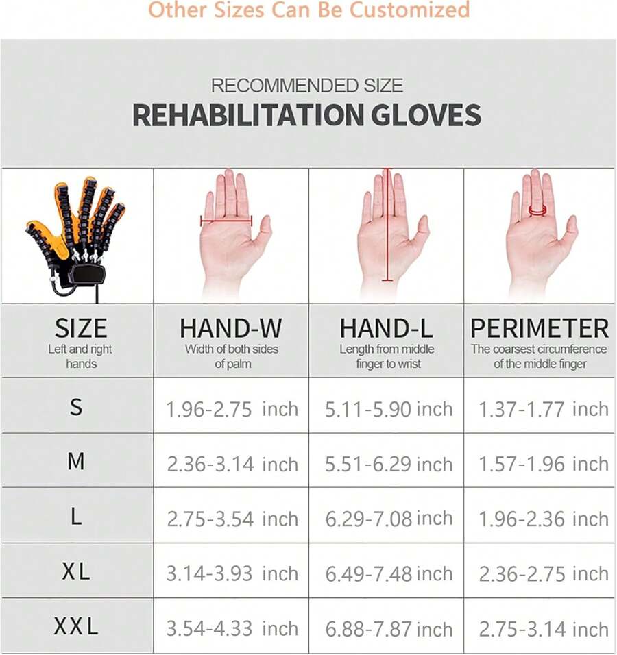 Upgraded Rehability Robot Gloves Hand Stroke Recovery Equipment,Hand ...