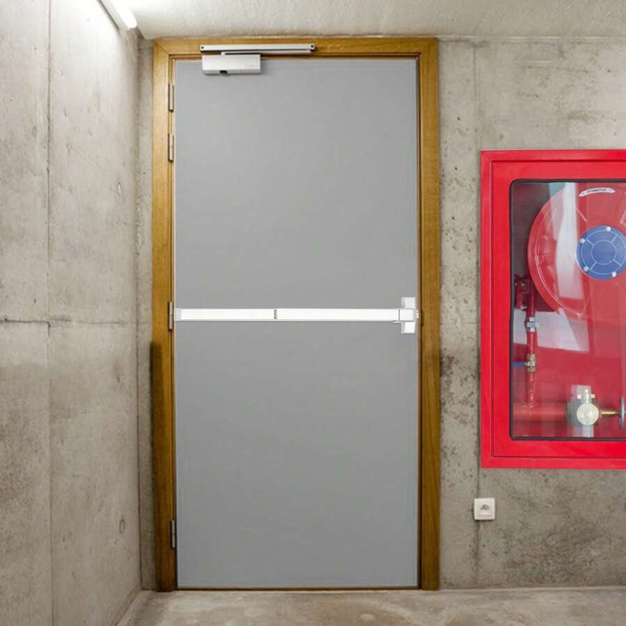 Push Bar Panic Bars For Exit Doors, Door Push Panic Bar With External ...