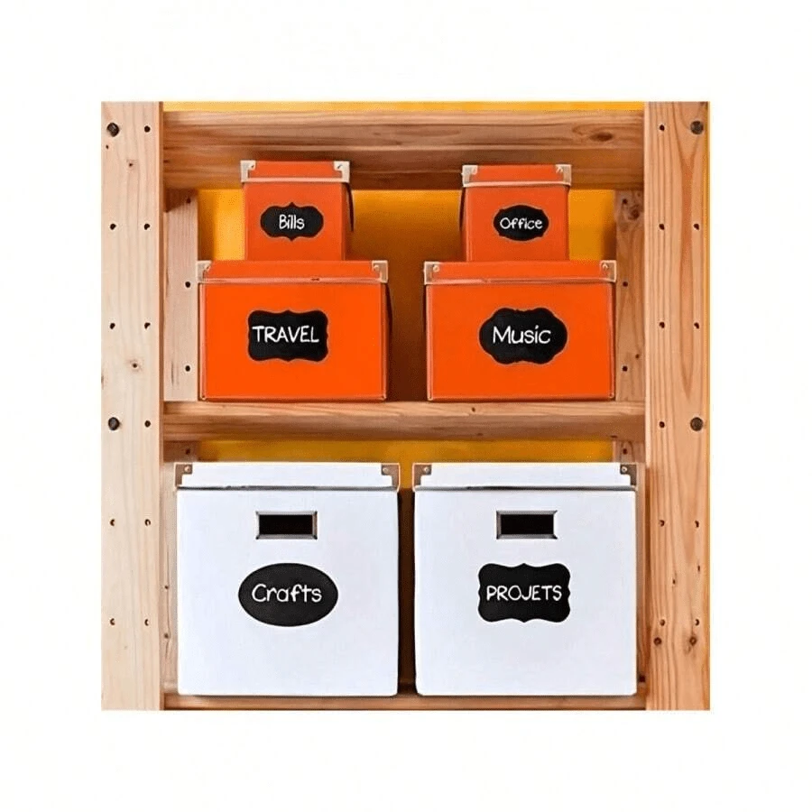 36pcs Reusable Food Storage Container Labels With Pen - Waterproof ...