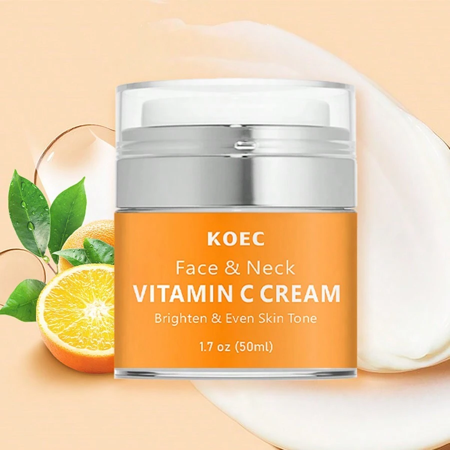KOEC KOEC Vitamin C Brightening Facial Cream 50g, Anti Aging, Hydrating ...