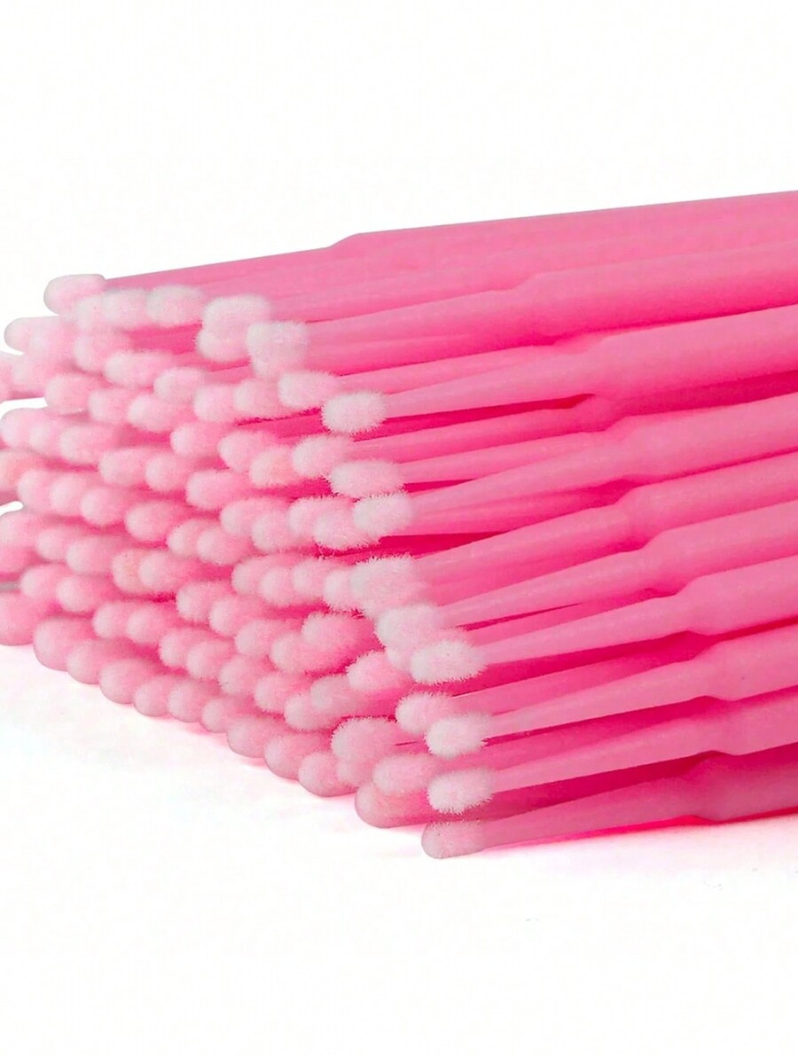 100Pcs Micro Brush Applicator-Black Micro Mascara Wands-Disposable ...