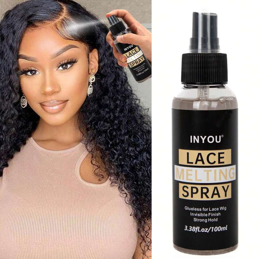 3PCS 100ml Lace Melting Spray And Holding Flawless,Natural, And ...