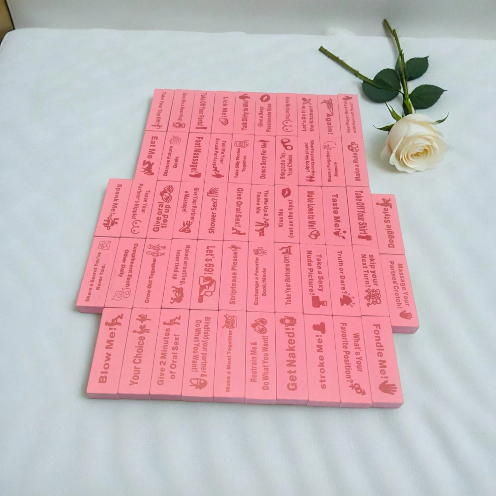 54pcs Exciting Sex Stacking Block Adults Sex Toys Stacking Games For