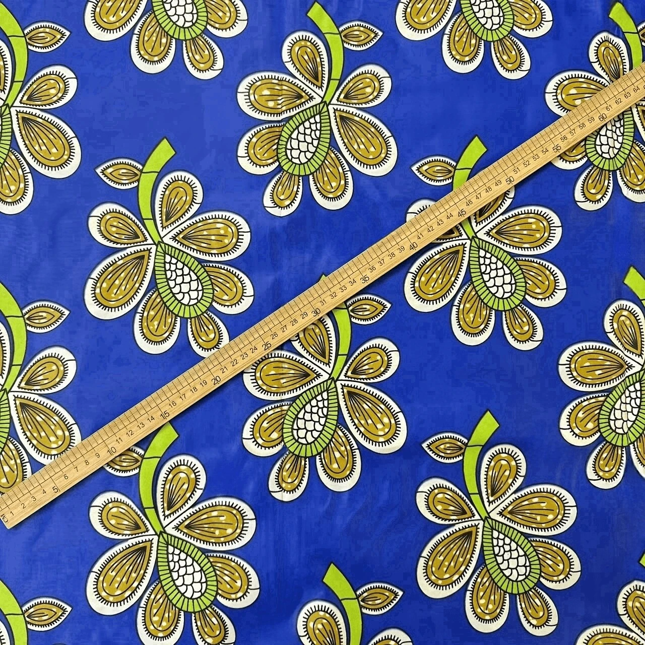 6 Yards Dreamy Series African Balik Cloth - Double Sided Geometric ...