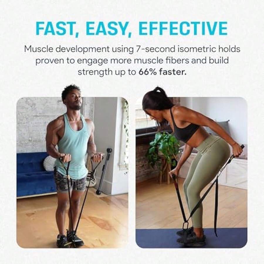Bullworker ISO-FLO Isometric Exercise Equipment Suspension Trainer ...