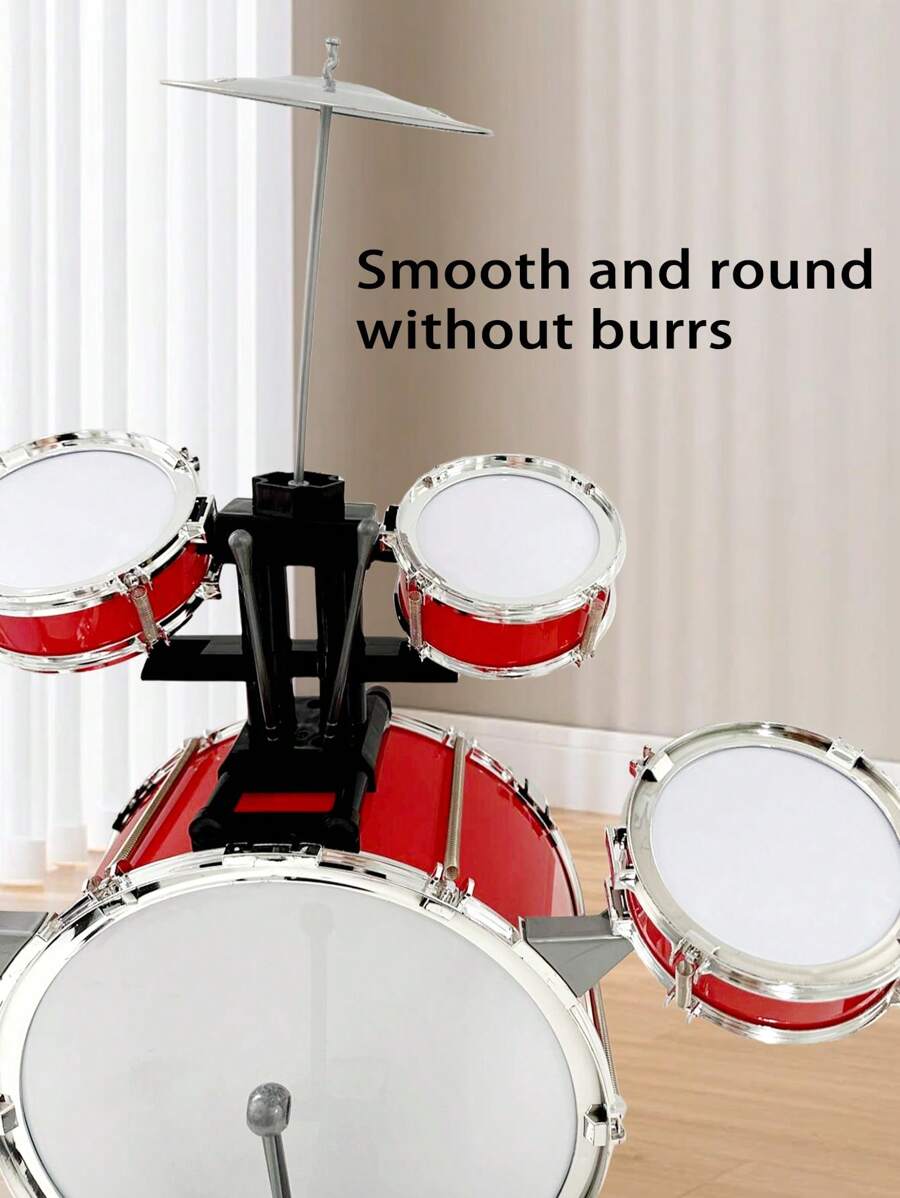 1 Set Beginner Drum Set Percussion Toys, Interactive Performance Stress ...