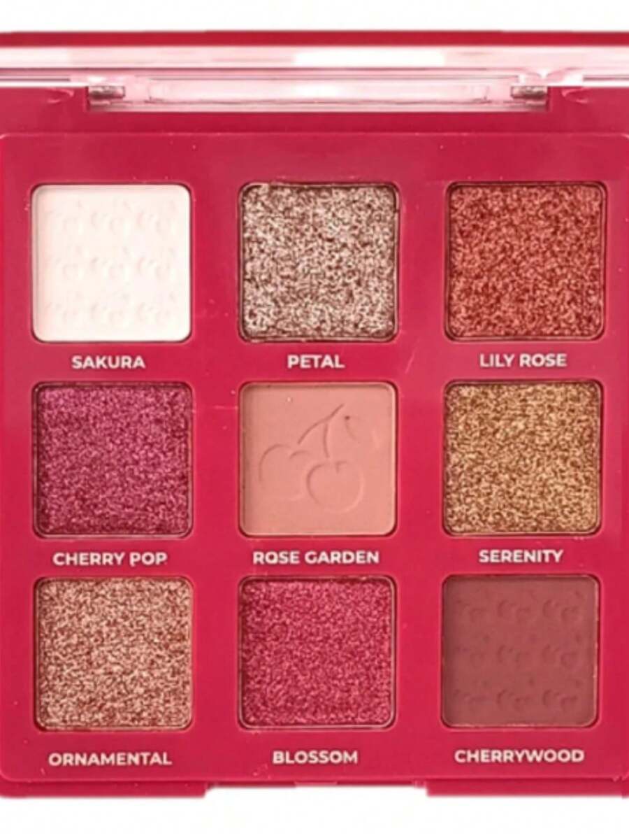 Pink Cherry Eyeshadow Palette Ruby Rose Pink Line | SHEIN UK