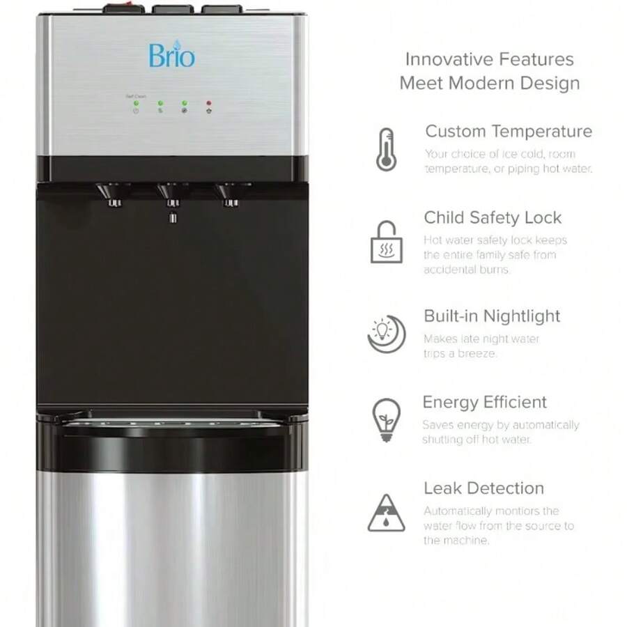 520 Bottleless Water Cooler Dispenser With 2 Stage Filtration - Self ...