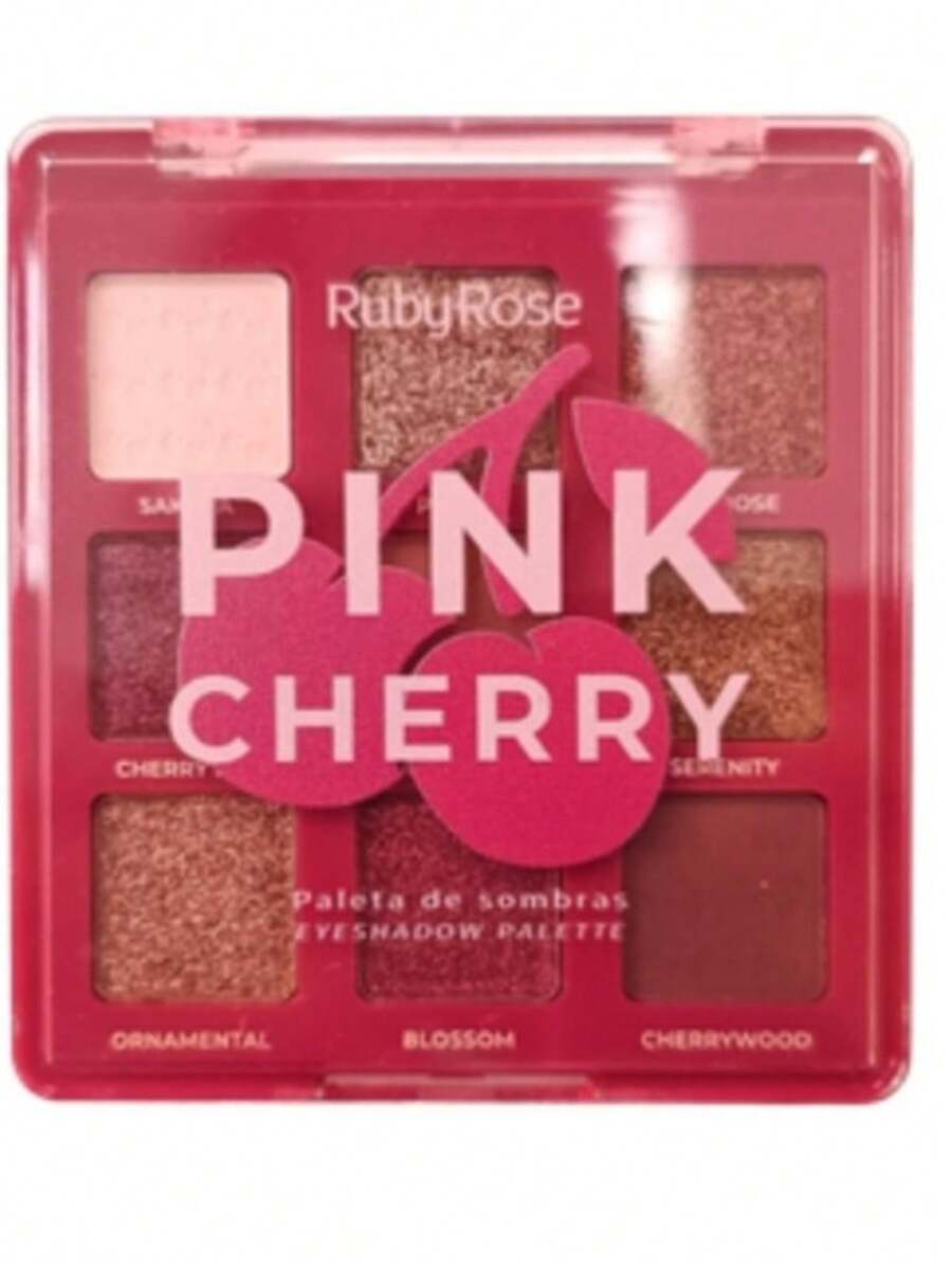 Pink Cherry Eyeshadow Palette Ruby Rose Pink Line | SHEIN UK