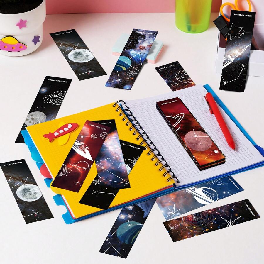 30pcs Mysterious Universe Starry Sky Bookmark, The Perfect Gift For ...