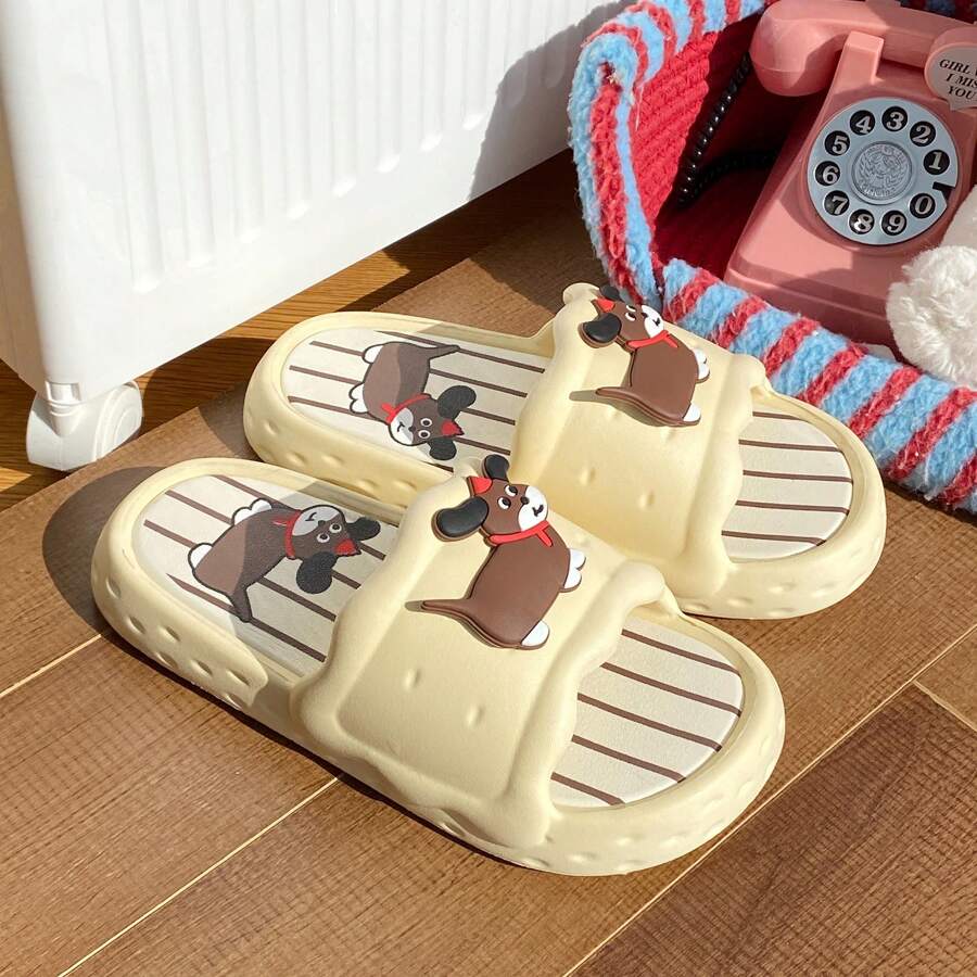 2025 New Women Flat Slide Sandals, Cute Sausage Dog Design, Comfortable ...