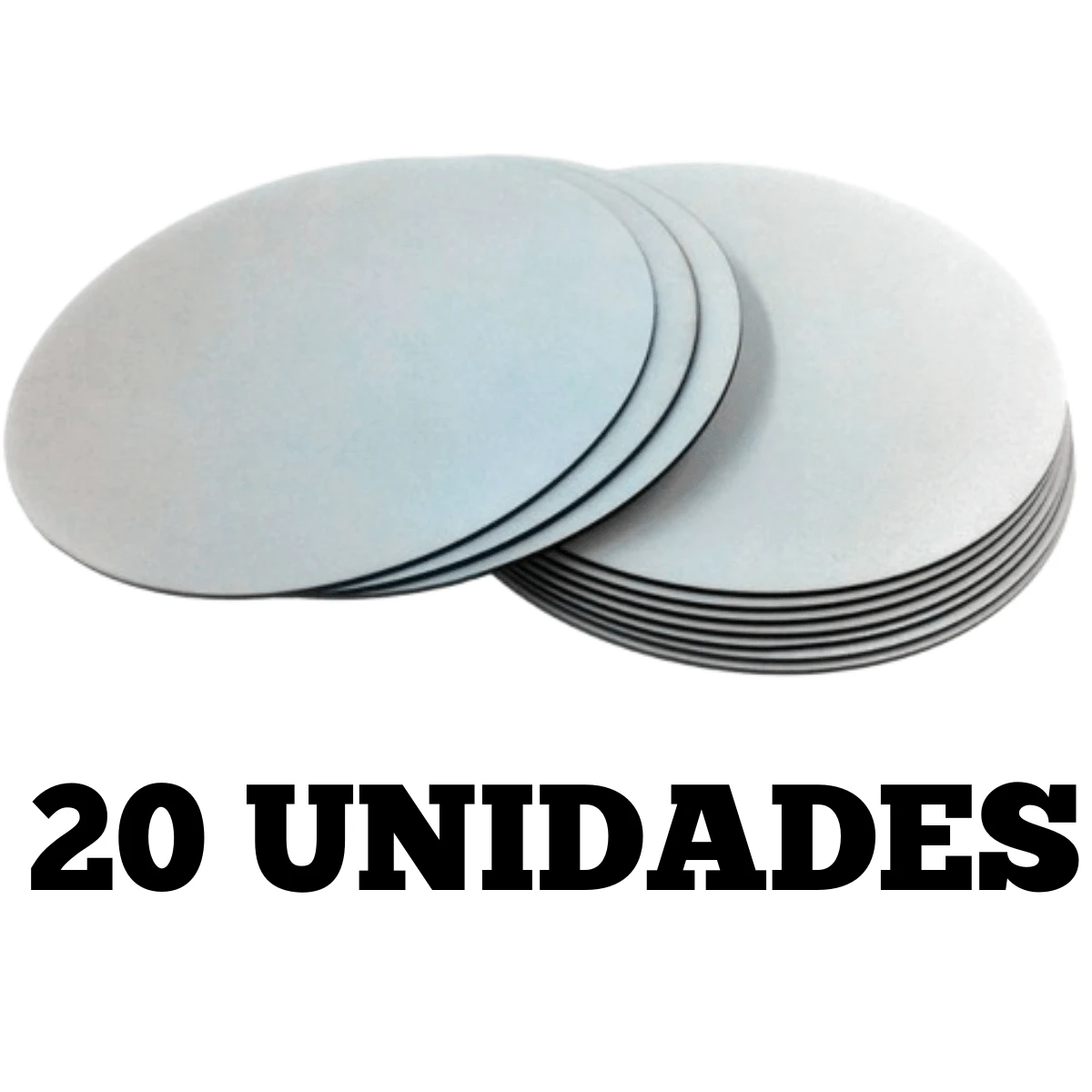 Kit 20 Cake Board 15cm MDF 3mm For Confectionery And Cold Cuts Cake ...