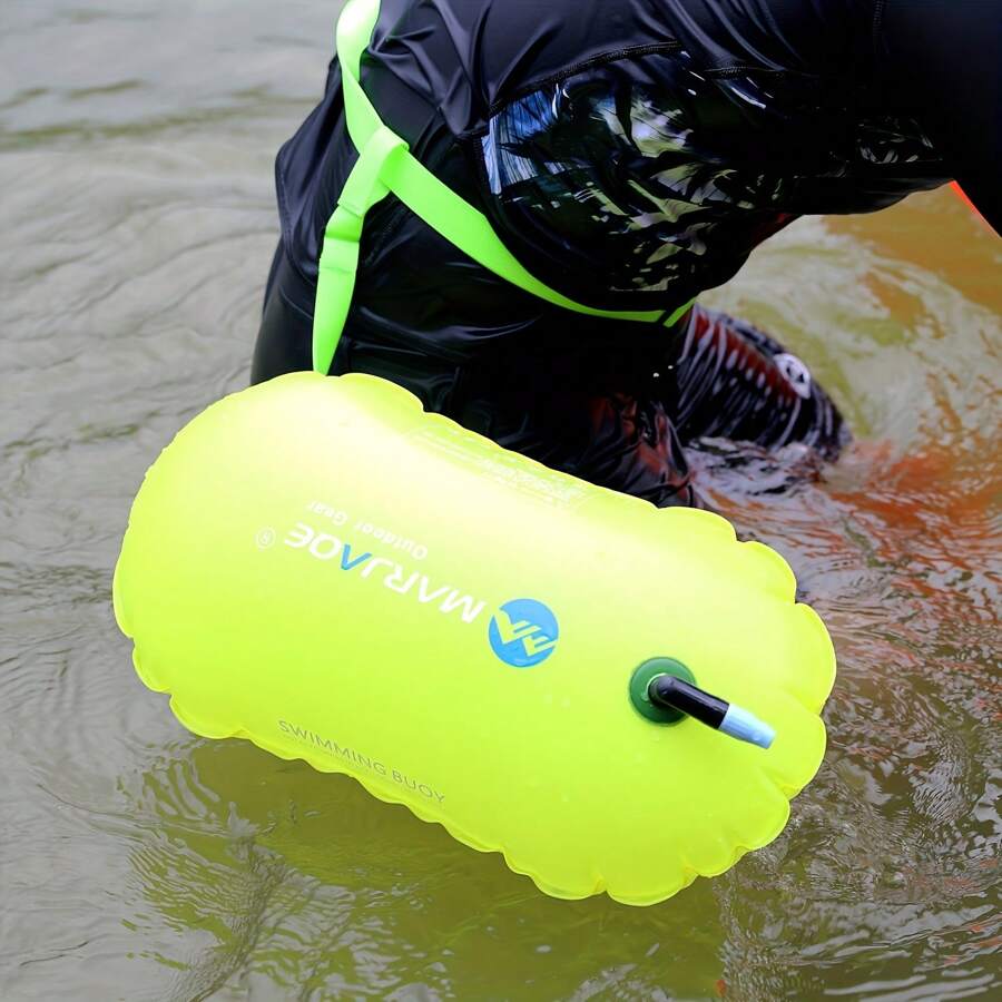 1pc Premium Inflatable PVC Swimming Buoy - Safety Floatation Device For ...