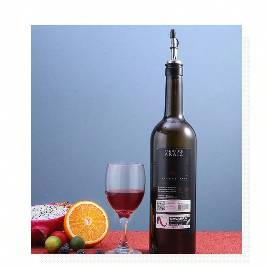 4pcs Stainless Steel Wine Pourer Set, Wine Bottle Pourers With Funnel ...