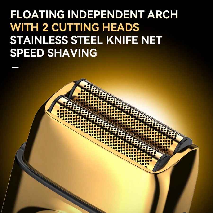 Kemei 1 Set Afeitadora eléctrica corporal UV Kemei KM-T228, con diseño de motor reciprocante ...