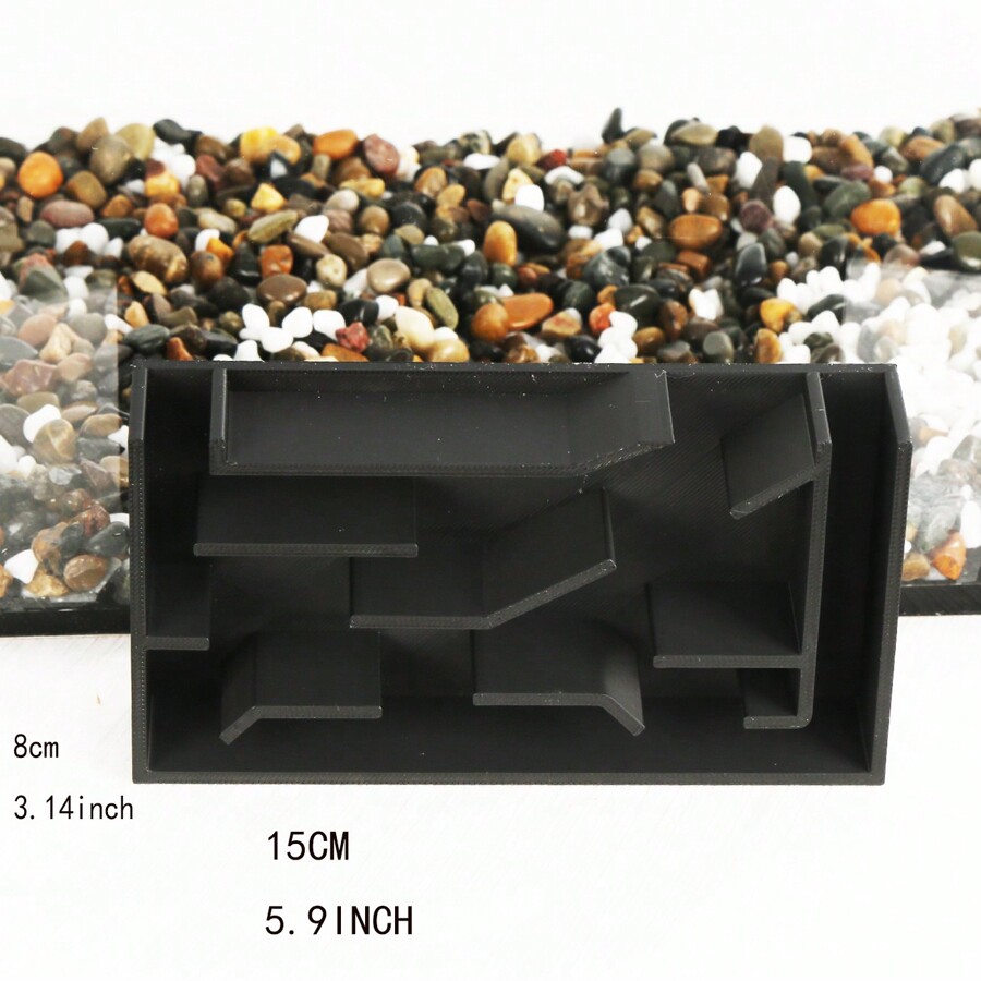 Aquarium Vis Tunnel Hide, Plastic Gemaakt Onderwater Decoratieve ...