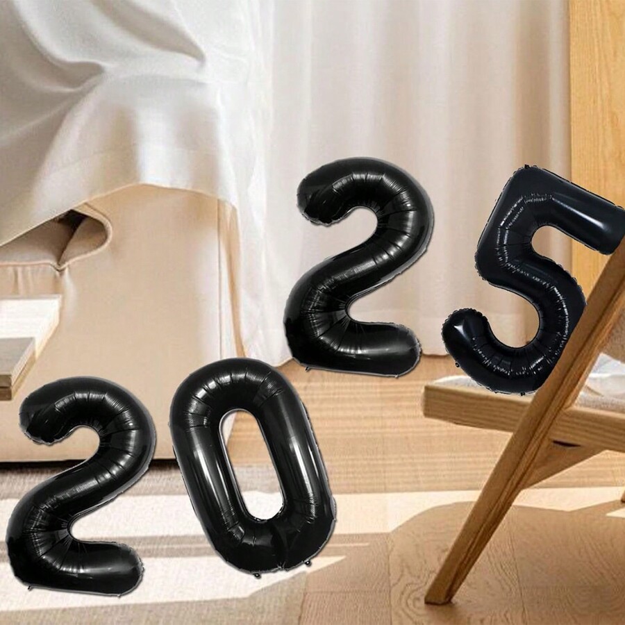 32inch 2025 Balloon Set For New Year's Party Supplies, Happy New Year ...