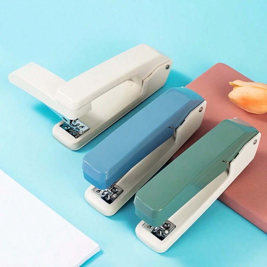 A Manual Stainless Steel Stapler, A 360 ° Rotatable Multifunctional ...