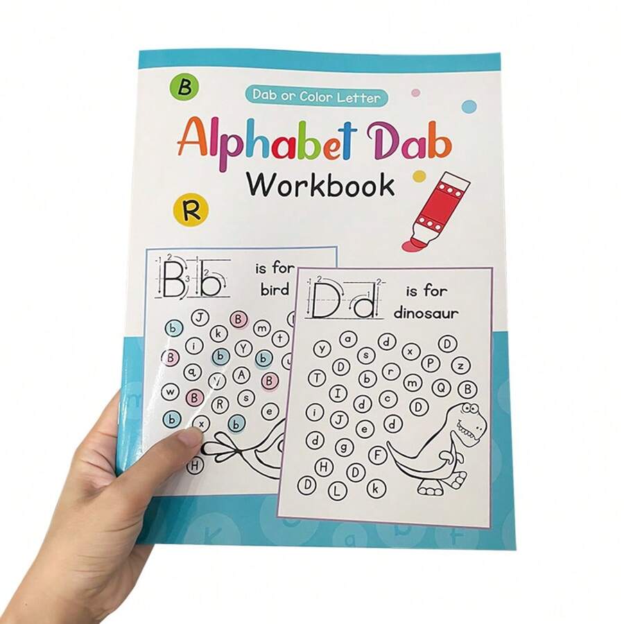 Lachilly 28 Pages Letters A-Z Alphabet Learning Workbooks Early ...