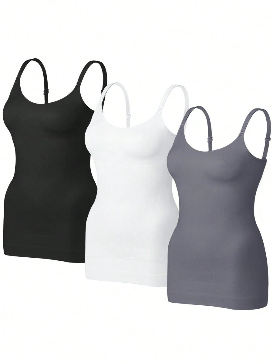 Womens Shapewear For Women Tummy Control Tank Top Body Shaper Seamless ...