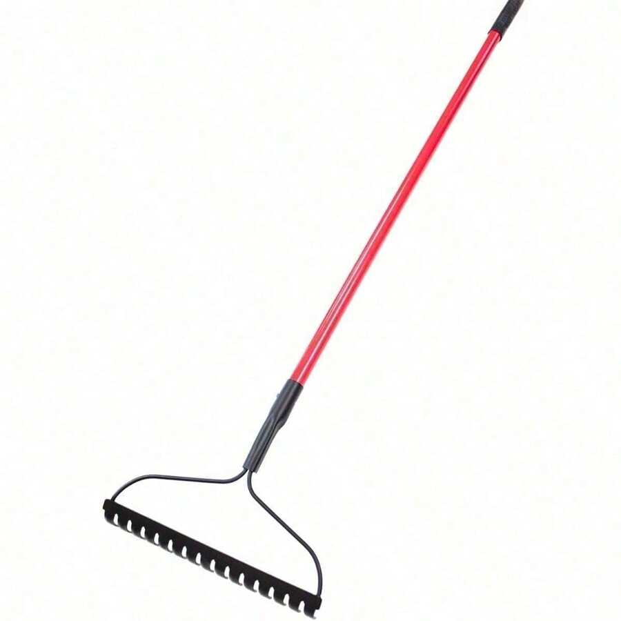 92309 12-Gauge 16-Inch Bow Rake With Fiberglass Handle And 16 Steel ...