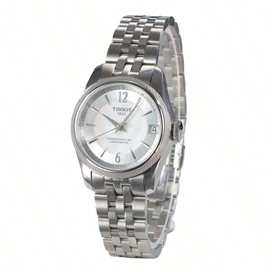 Tissot Montre pour femme Ballade Powermatic 80 Cadran Nacre Blanc - Automatique T108.208.11.117 ...