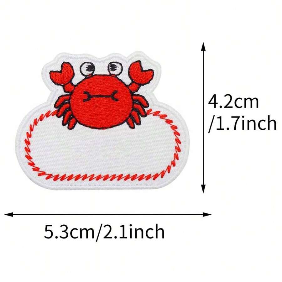 Aangepaste 2 Zeedier Naam Sticker Kan Worden Gebruikt Om Kleding ...