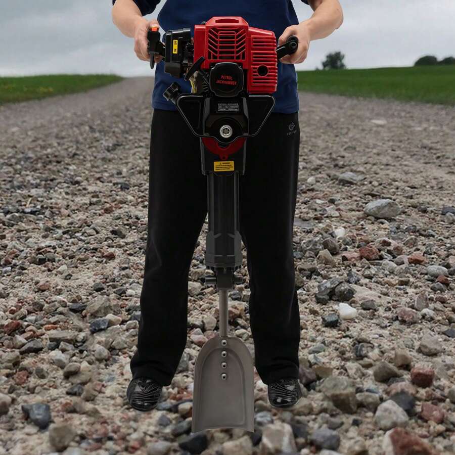 Petrol Gas Powered Portable Excavator, Petrol Engine Tree Digger Tree ...