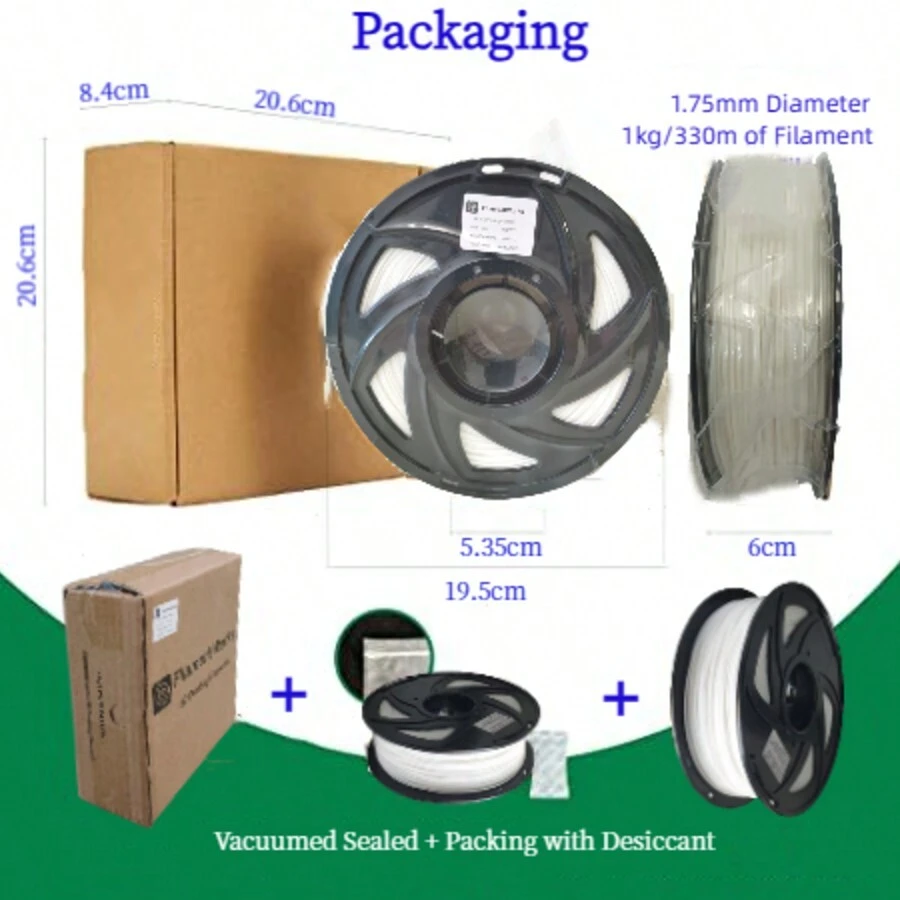 Hoge snelheid PLA+ 3D printer filament, hoge taaiheid en eenvoudig ...