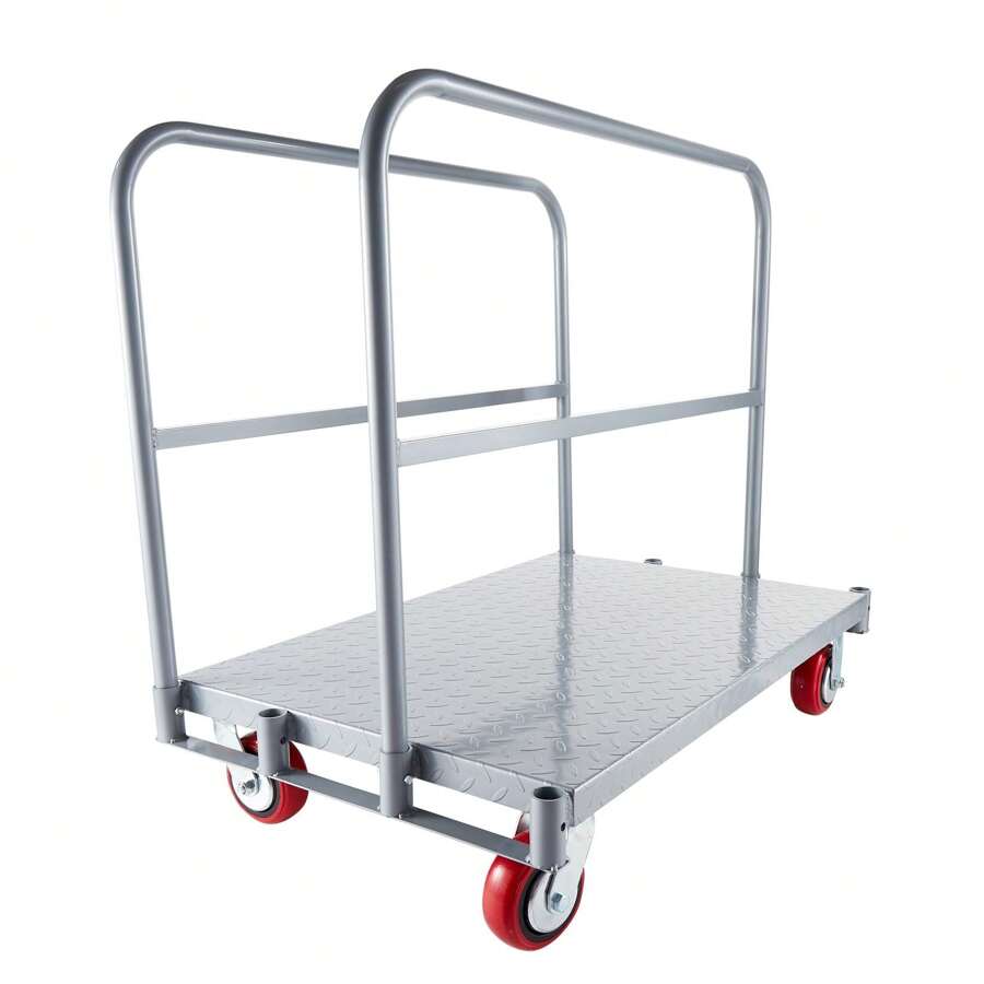 ANPHON 2IN1 Steel Panel Truck Cart, Drywall Cart Flatbed Cart With ...