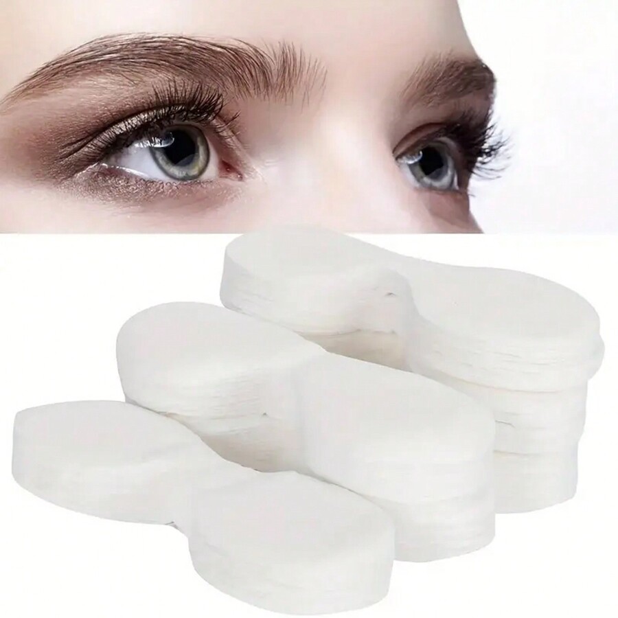 100 Disposable Non-Woven Dry Eye Mask Pads, Gentle Soothing Eye Masks ...
