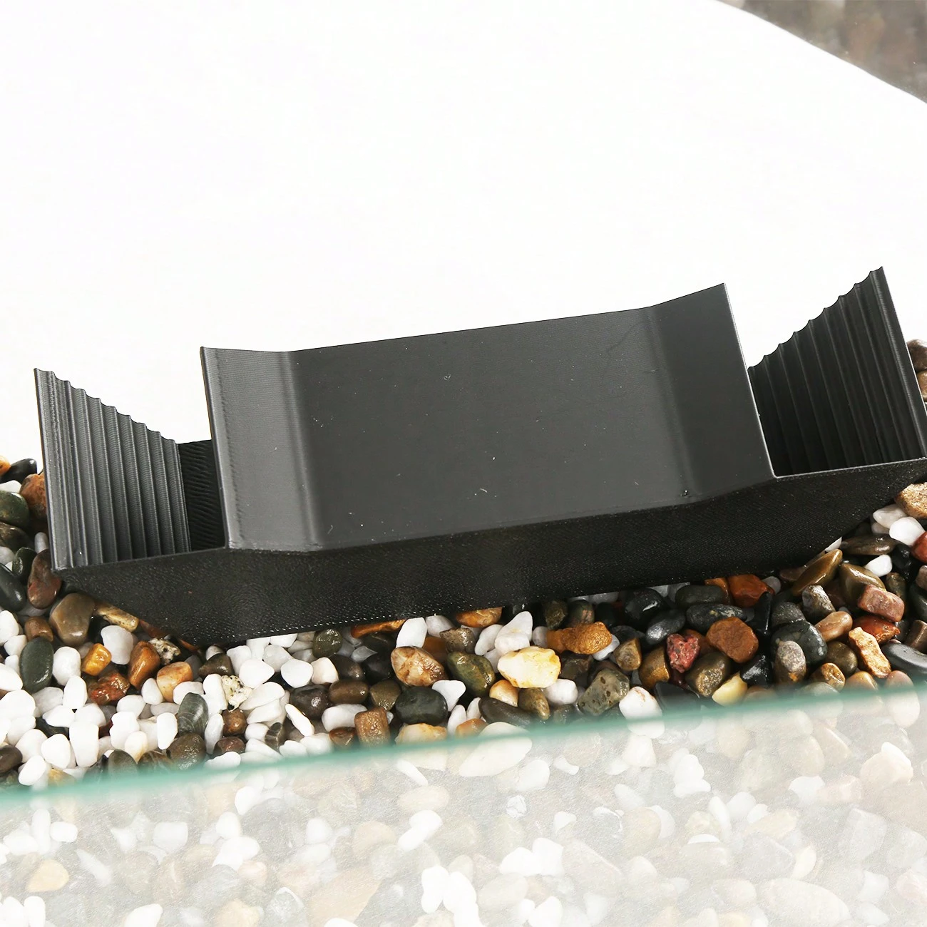 Aquarium Fish Tunnel Hide, Plastic Made Underwater Decorative Hideaway ...