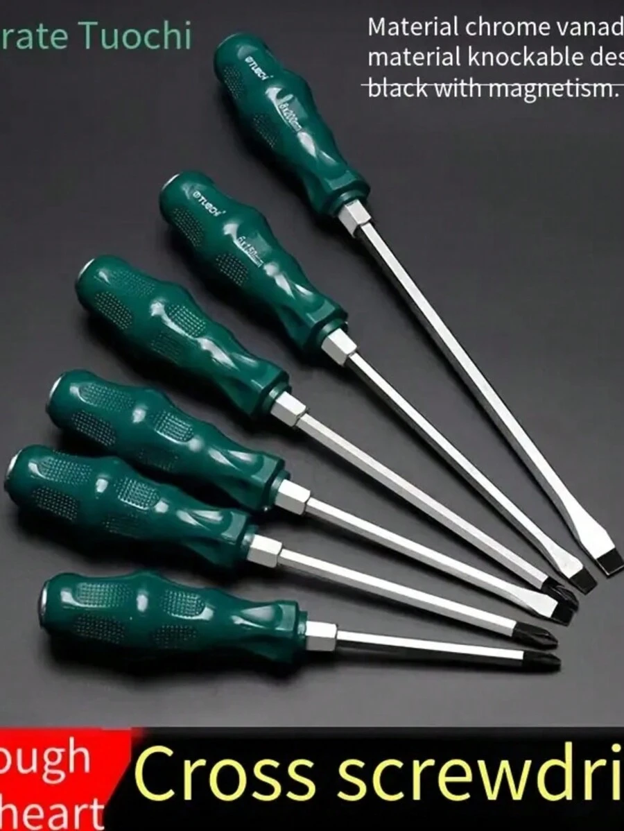 Cross Head, Flat Head, Magnetic Screwdriver Set With Anti-Electric ...