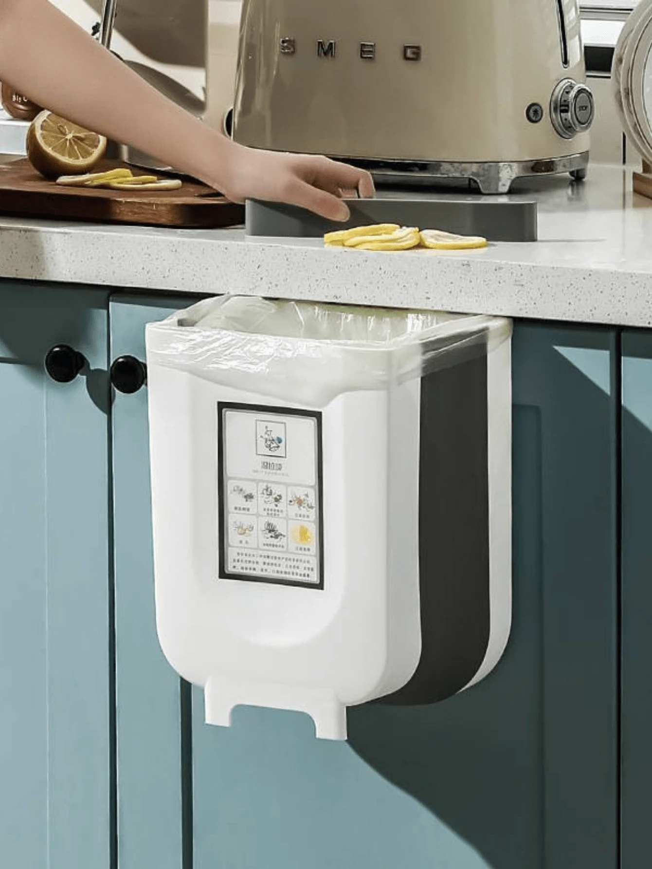 Extendable Retractable Folding Kitchen Trash Can | SHEIN USA