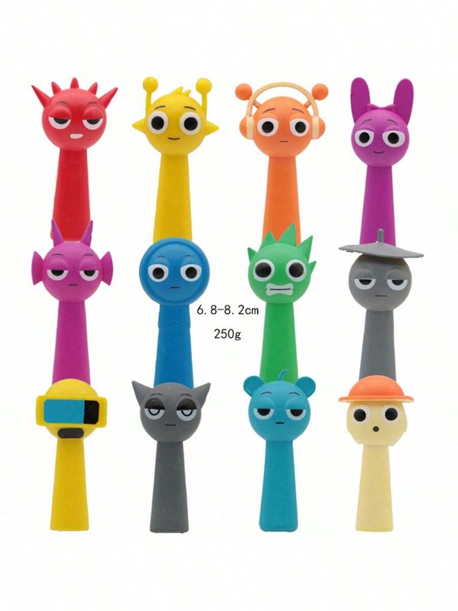 SPRUNKI 1/3pcs Blind Box Mini Figurine Set, Fun & Cute Small Figurines ...