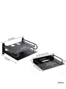 Punch-Free Tv Wall Support Wall Mounted Wire Organizer And Cables Wifi ...