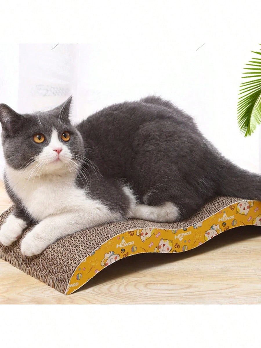 New Bowl Cat Scraper Sharpening Claw Cardboard Corrugated Board Cat ...