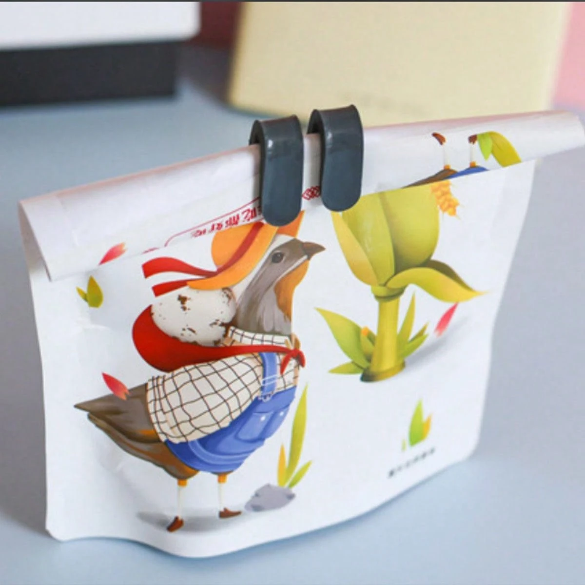 Cartoon Animal Cat Magnetic Fridge Magnet Hook Cute Creative Nail-Free ...