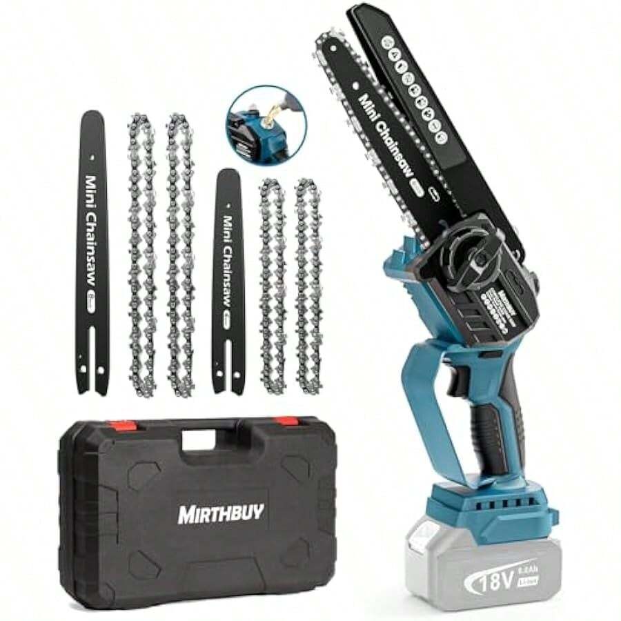Mini Chainsaw Cordless 6 Zoll 8 Zoll Electric Brushless Chainsaw ...