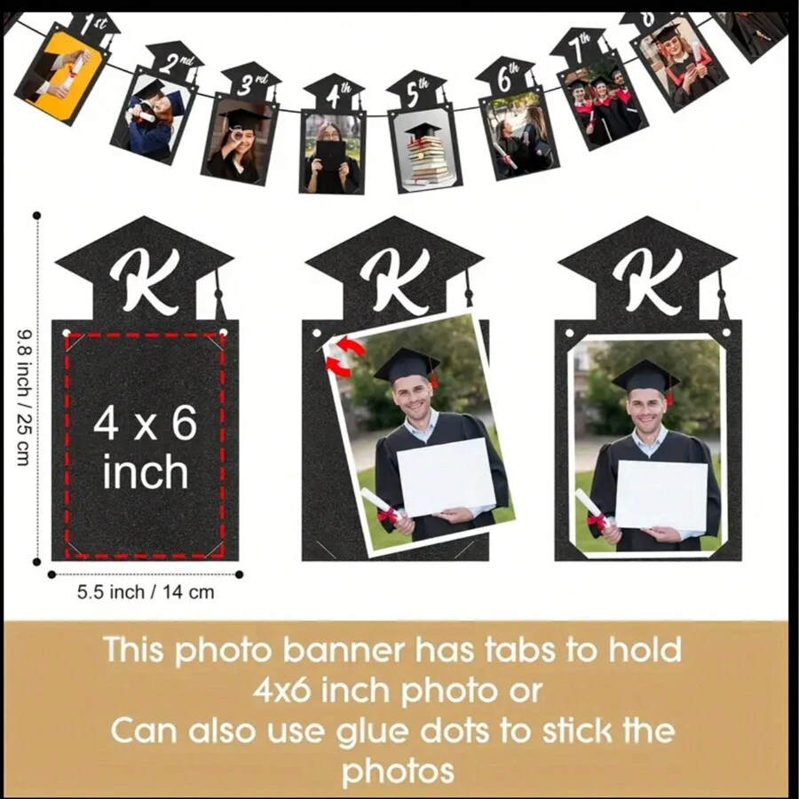 Graduation Ceremony Graduation Banner Congratulation Grad Wall Hanging ...