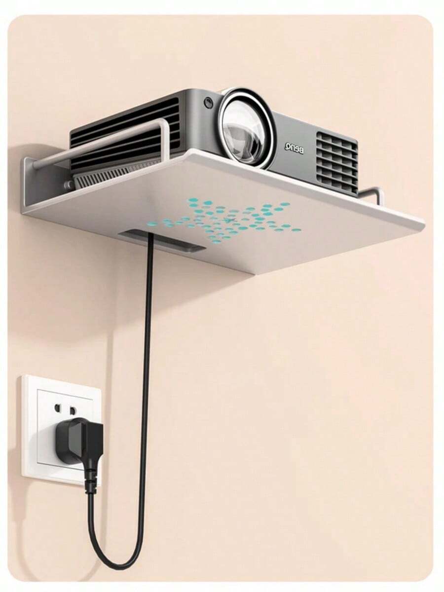 Punch-Free Tv Wall Support Wall Mounted Wire Organizer And Cables Wifi ...