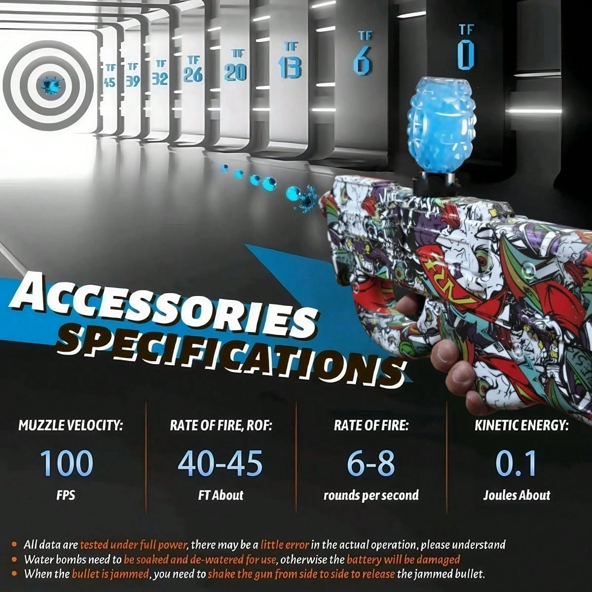 [USB Rechargeable Automatic Water Balloon Gun] Electric Ball Gun, High ...