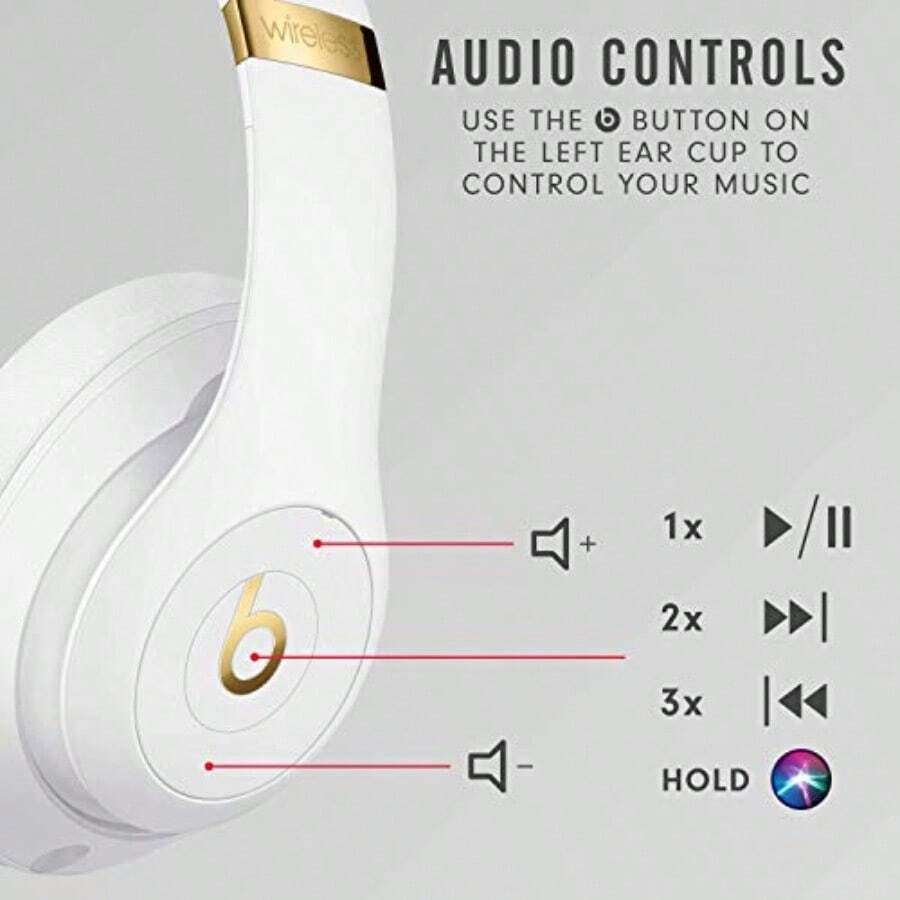 Studio3 Wireless Noise Cancelling Over-Ear Headphones Apple W1 Chip ...
