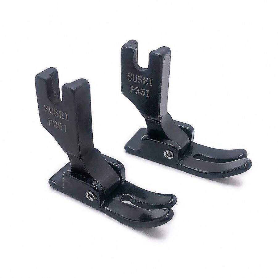 Standard P351 Black Steel Presser Foot For Sewing Machine, 0.5mm Thick ...