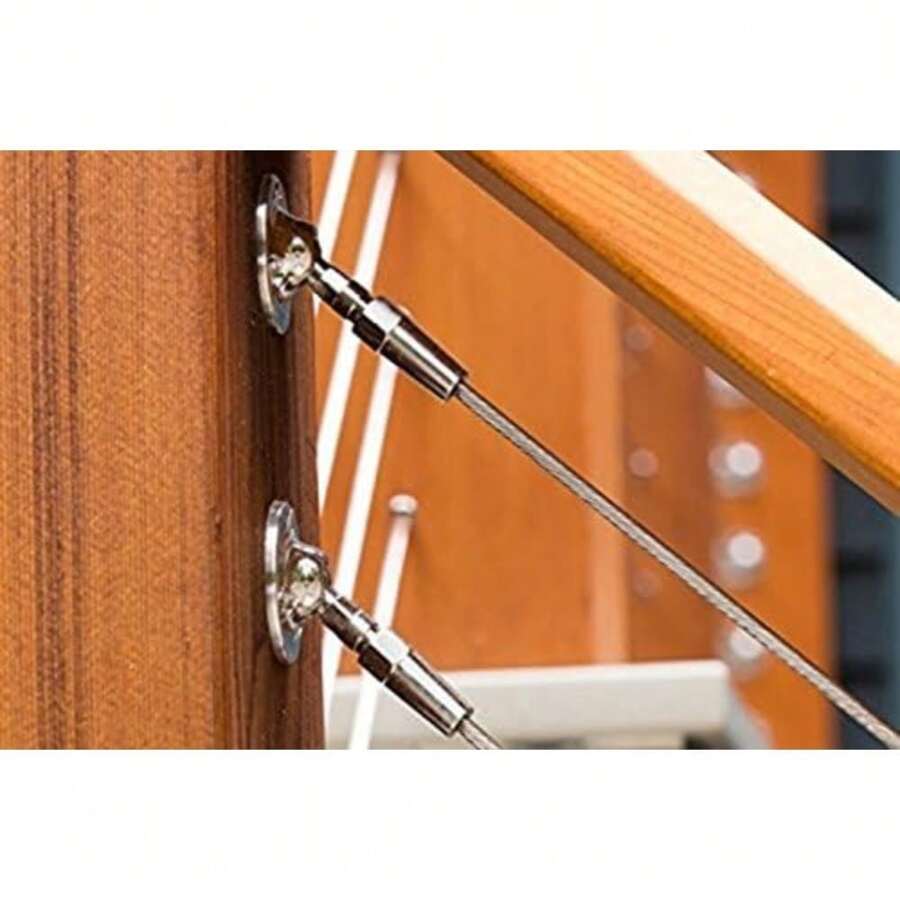 Rail Easy System Swivel Terminating End / Turnbuckle (10 Pack) And ...