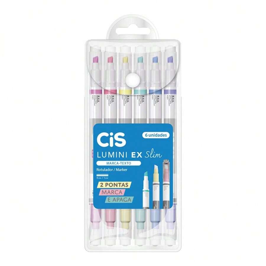 Lumini Ex Slim CiS Erasable Highlighter - Case 6 UNIT | SHEIN USA