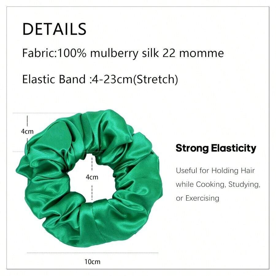 Townssilk Silk Skinnie Hair Bobbles 100% Pure Mulberry Silk 19 Momme ...