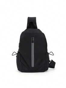 Leisure Chest Bag Boys Multi-Functional Crossbody Bag Commuting ...