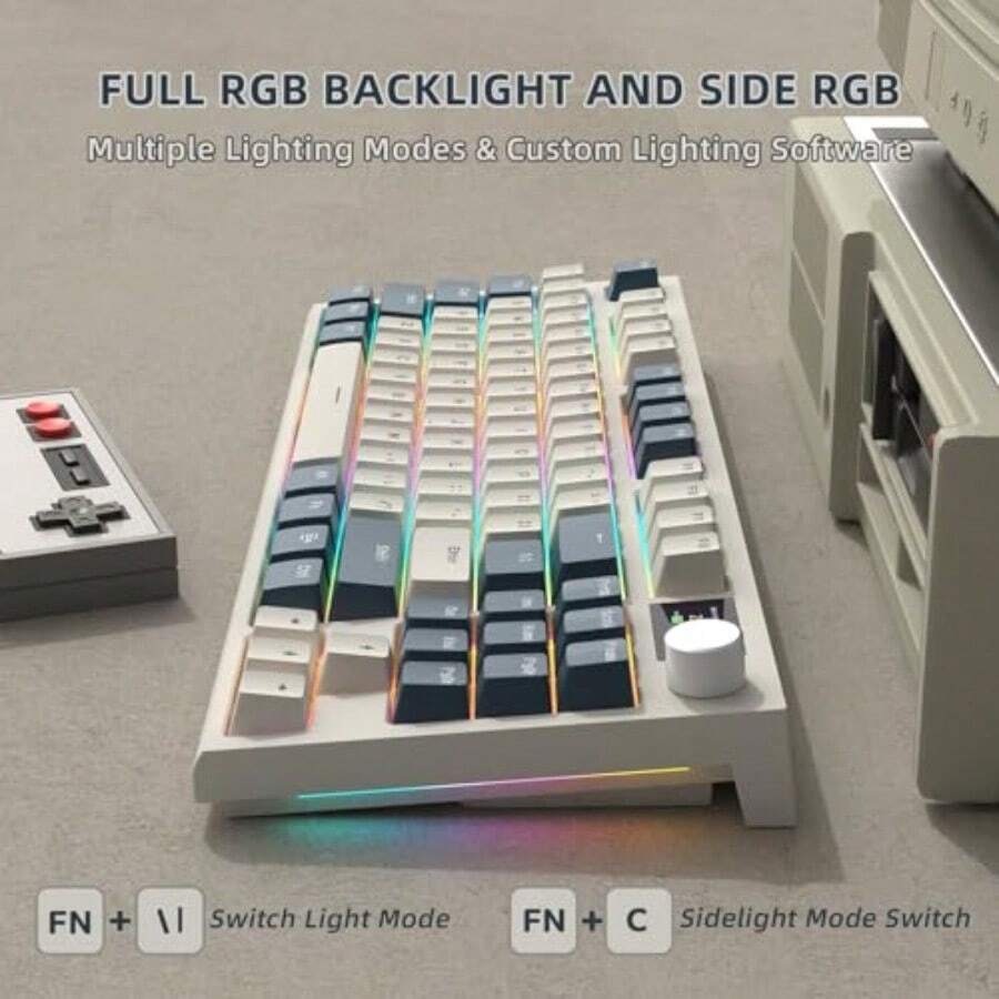 VGN GAMEPOWER ATTACK SHARK K86 Wireless Mechanical Keyboard 75% 2.4G ...