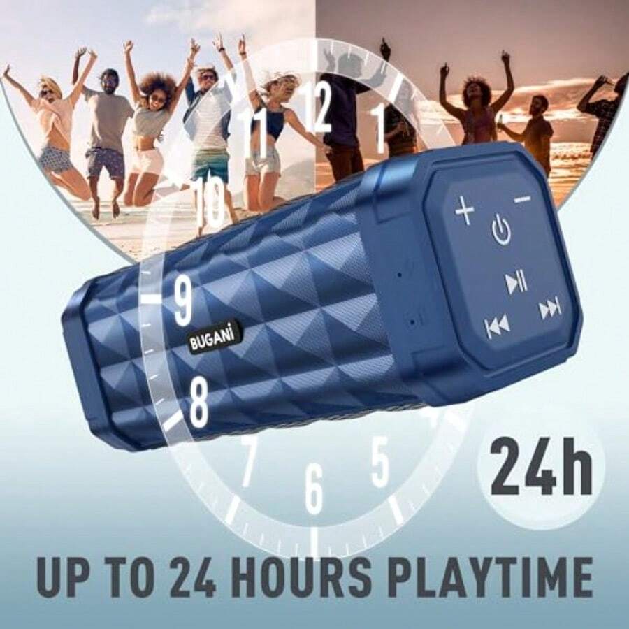 Bluetooth Speaker Portable Wireless Sound System Bluetooth 5.4 100ft ...